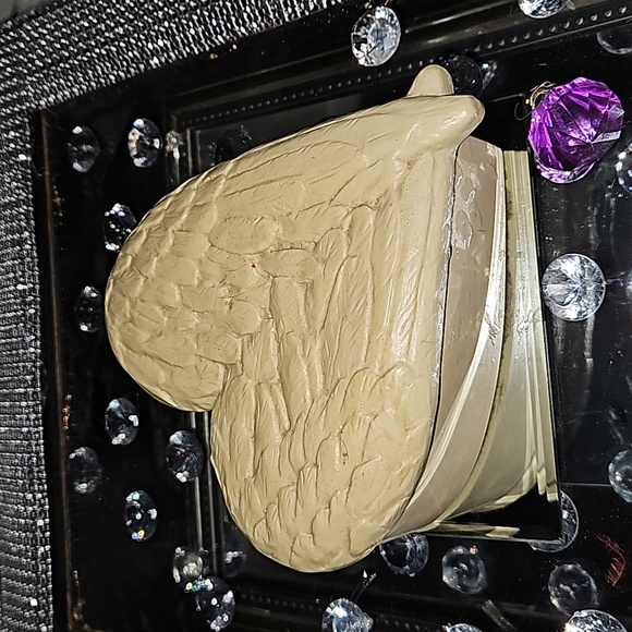 Storage & Organization | Angel Wings Heart Dolomite Jewelry Box | Poshmark